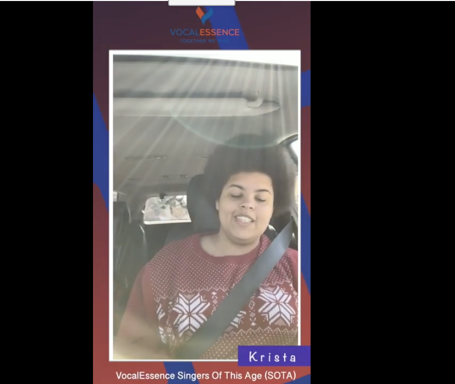 Krista from VESOTA Shares Hope - VocalEssence